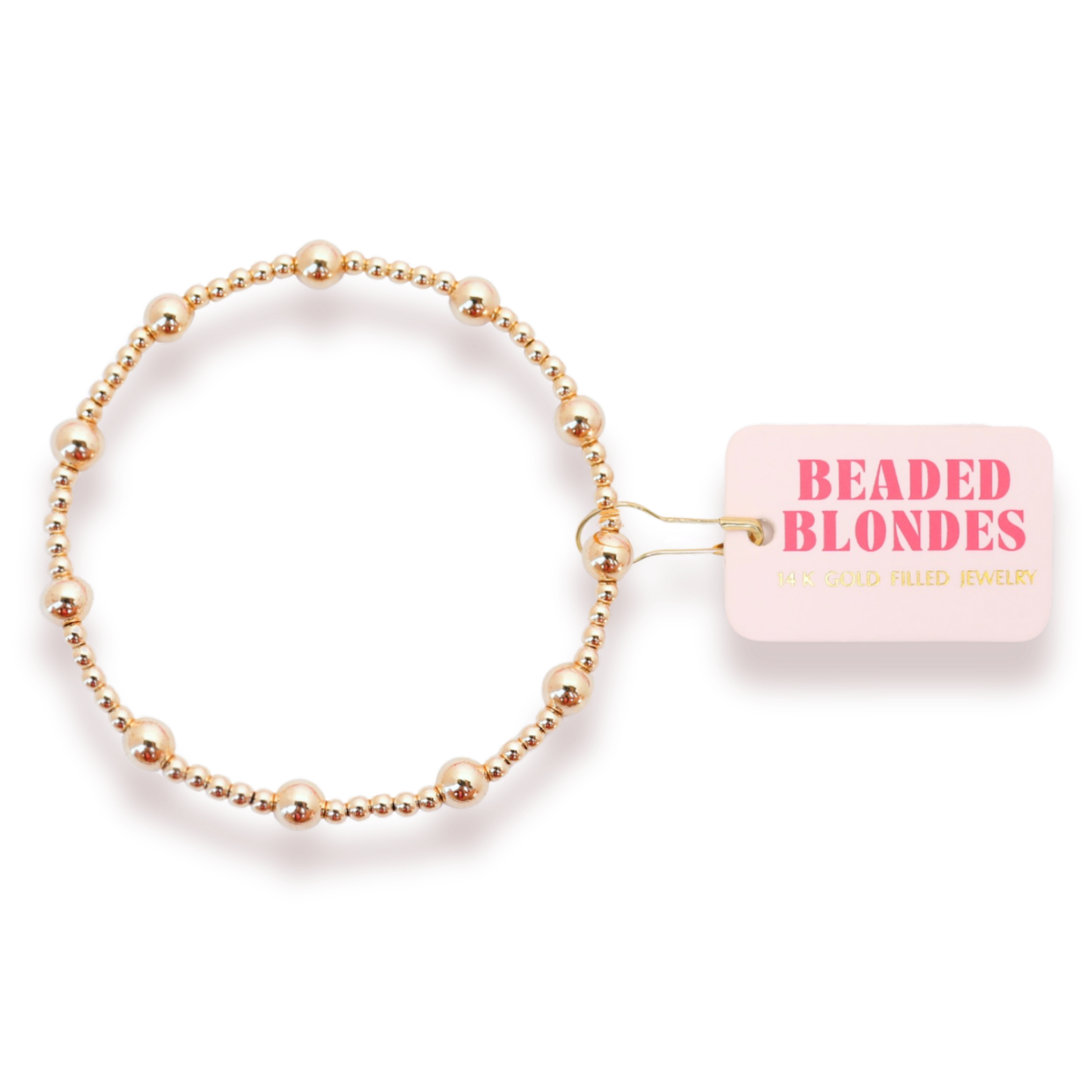 Beaded Blondes Gold Lively Bracelet