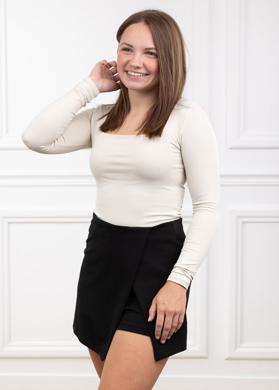 Stacy Long Sleeve Square Neck Top – Aggieland Outfitters