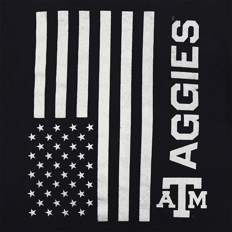 Black Texas Flag T-Shirt