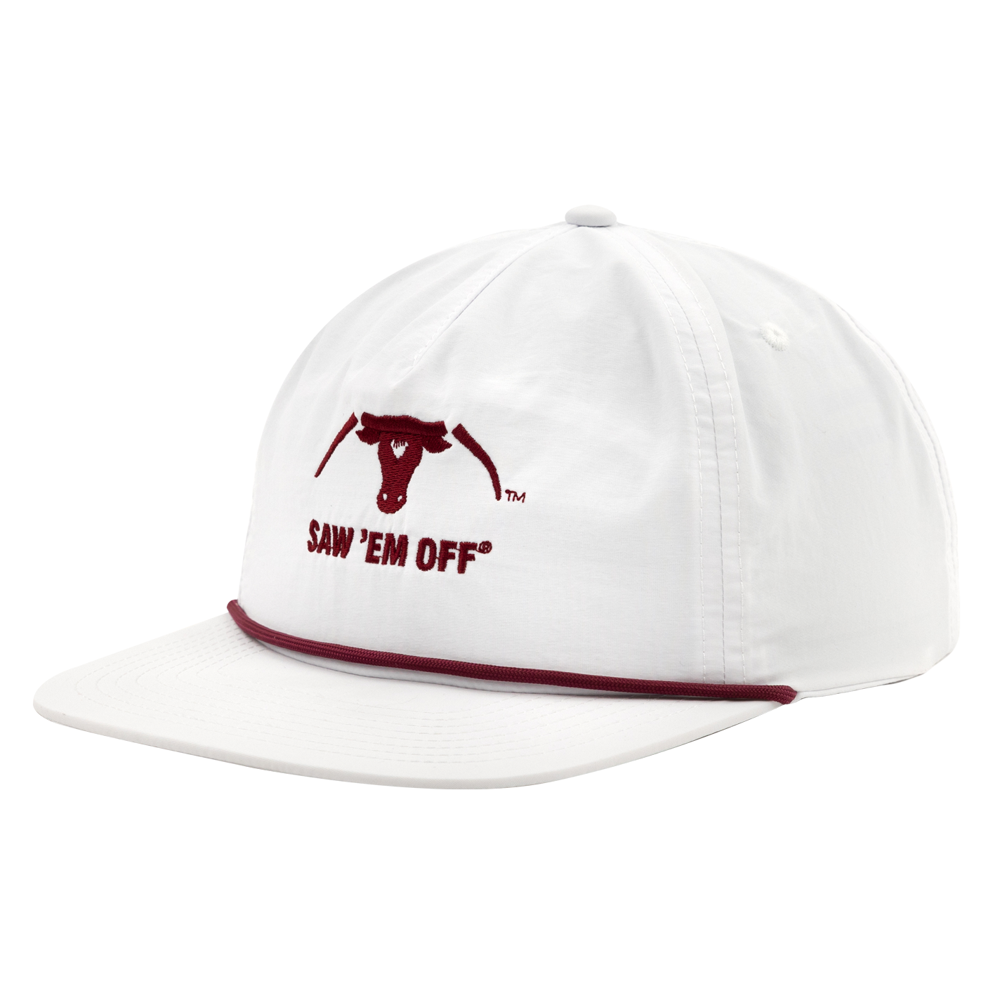 Saw 'Em Off Rope Cap – Adjustable Tailgate Fan Hat