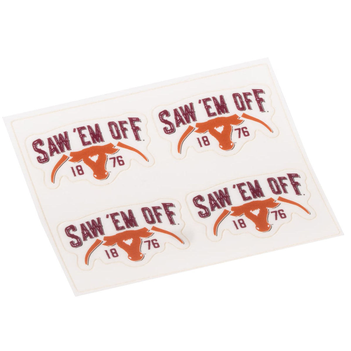 Saw Em Off Peel & Stick Tattoo 4Pk