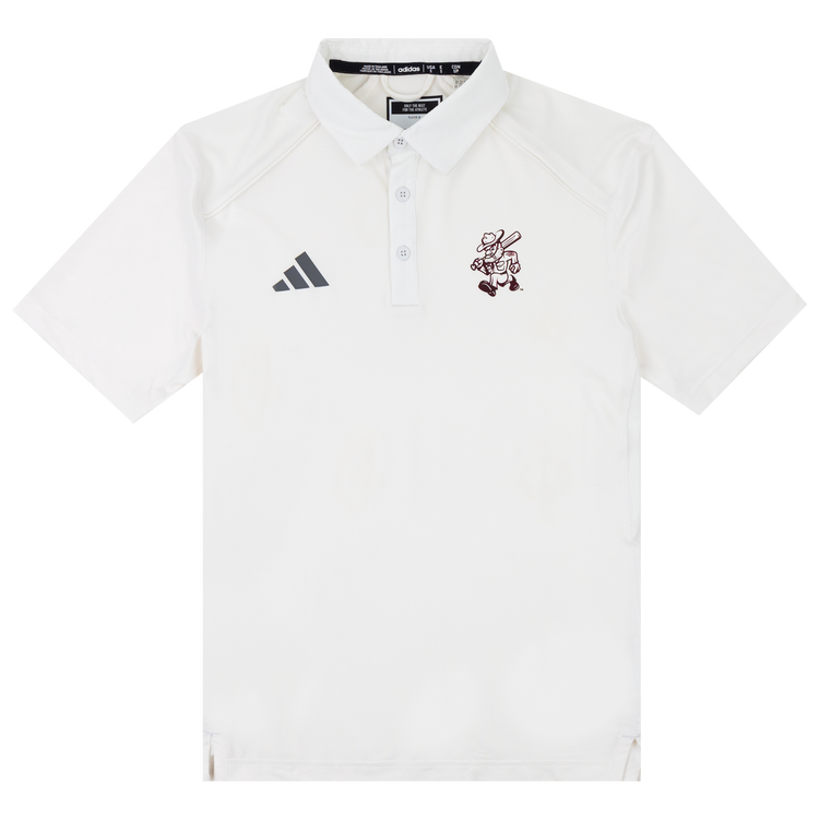 Texas A&M Ol' Sarge Baseball White Polo – Aggieland Outfitters