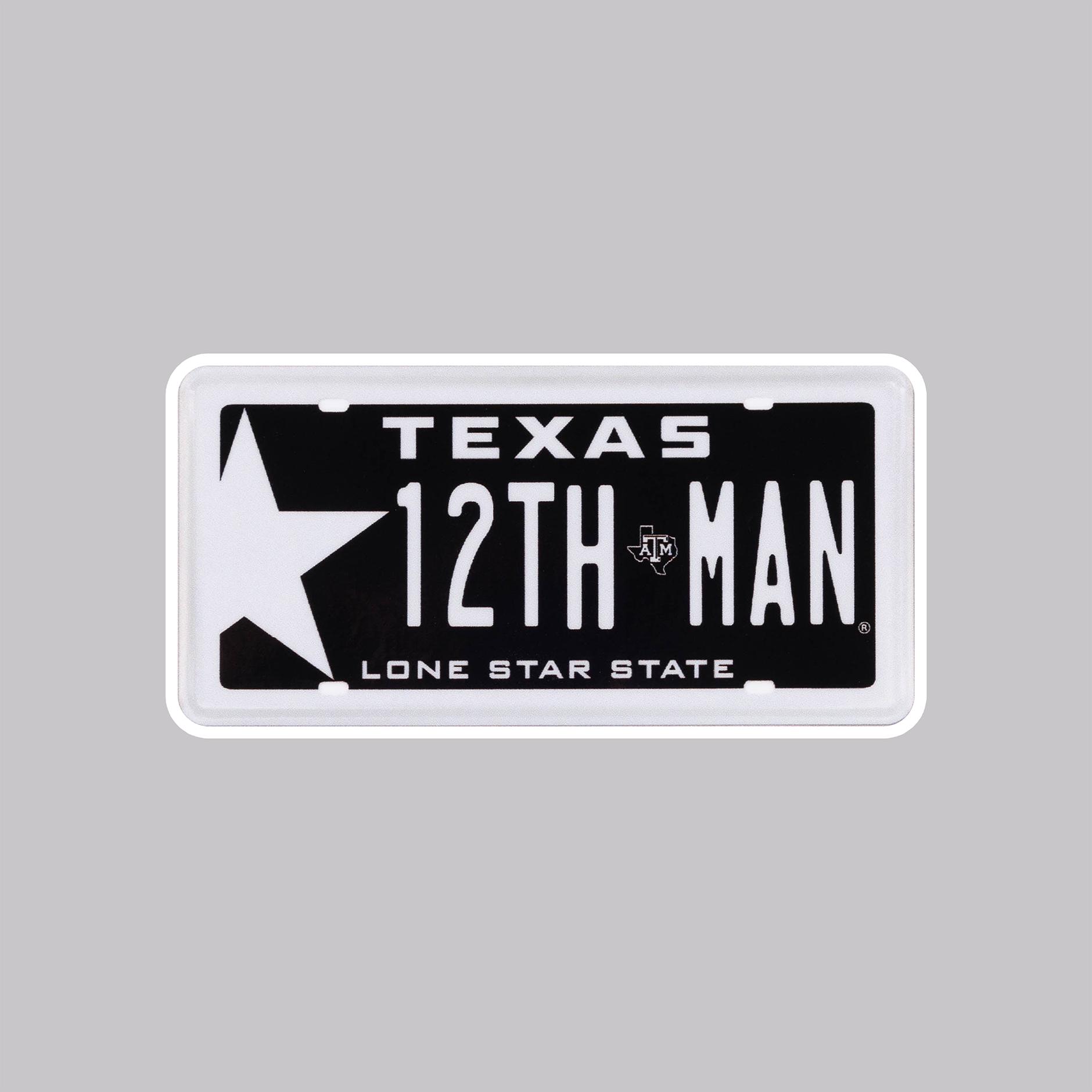 Aggie Plate Sticker – Aggieland Outfitters