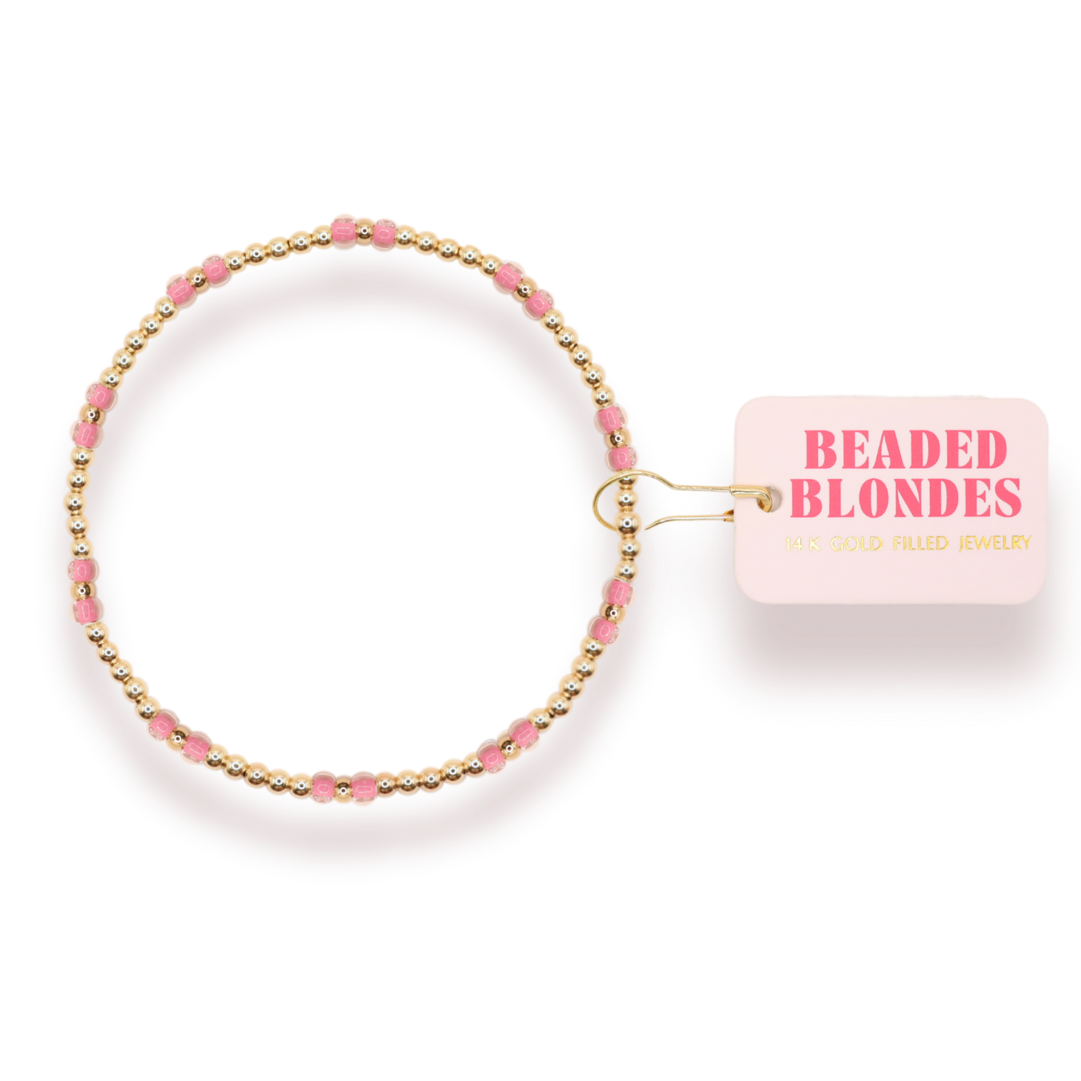 Beaded Blondes Rose Pink Hazel Bracelet – Aggieland Outfitters