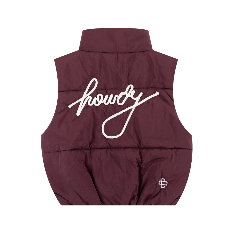 Maroon Winter Cropped Puffer Vest – Aggieland Outfitters