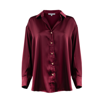 Maroon Satin Button Down Top – Aggieland Outfitters