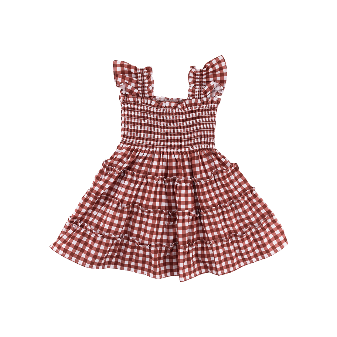 Maroon Toddler Smocked Checkered Dress – Aggieland Outfitters