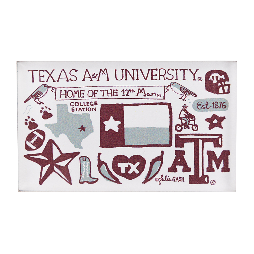 Small Julia Gash Magnet