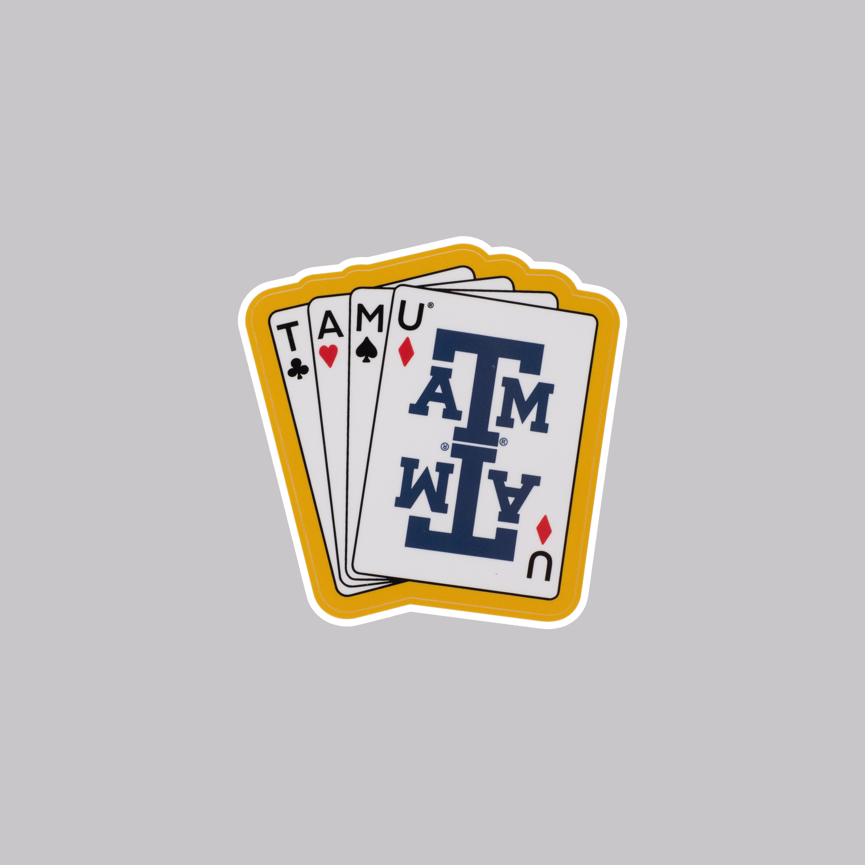 TAMU Full House Sticker