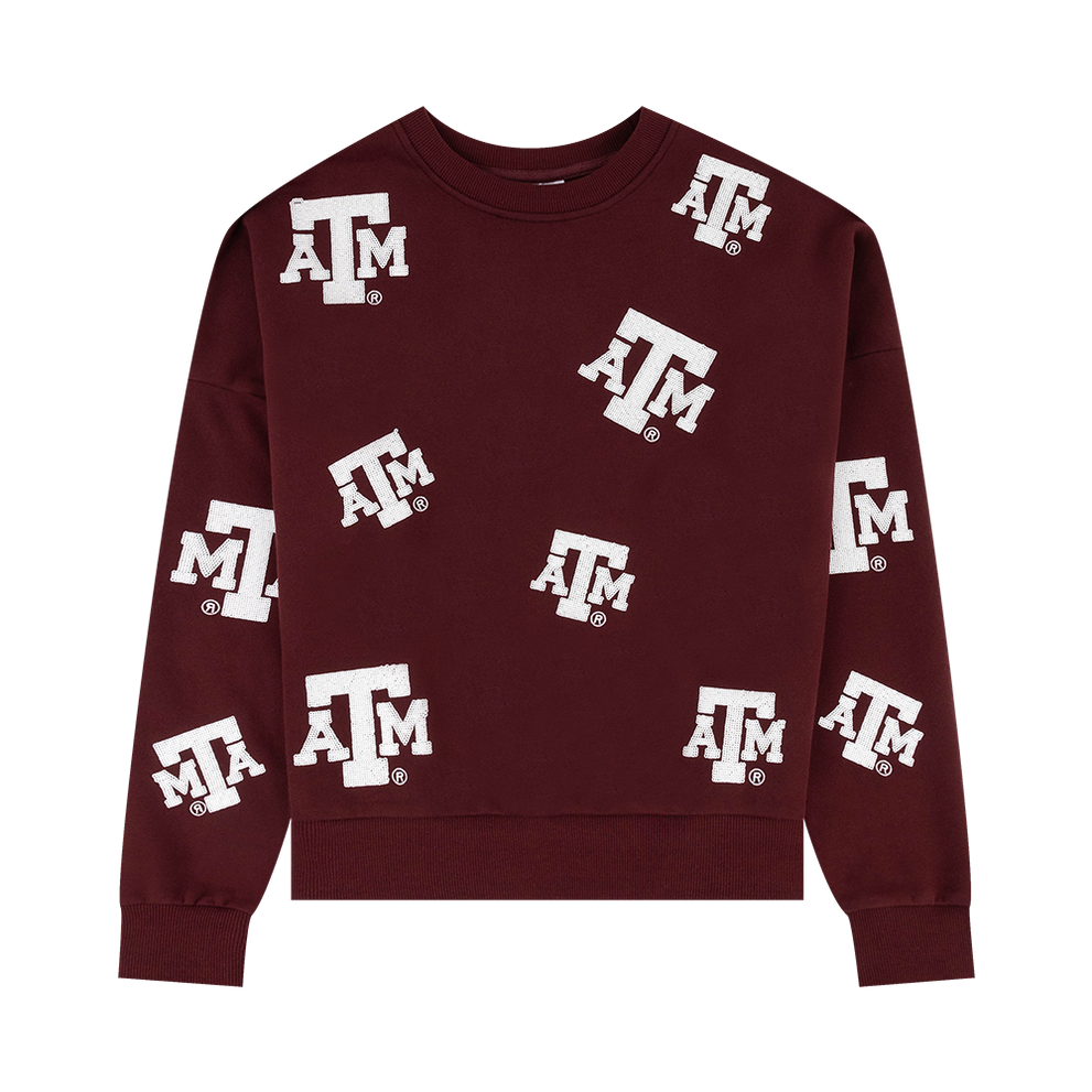 Sparkle City Sequin Sweatshirt - Aggieland Outfitters