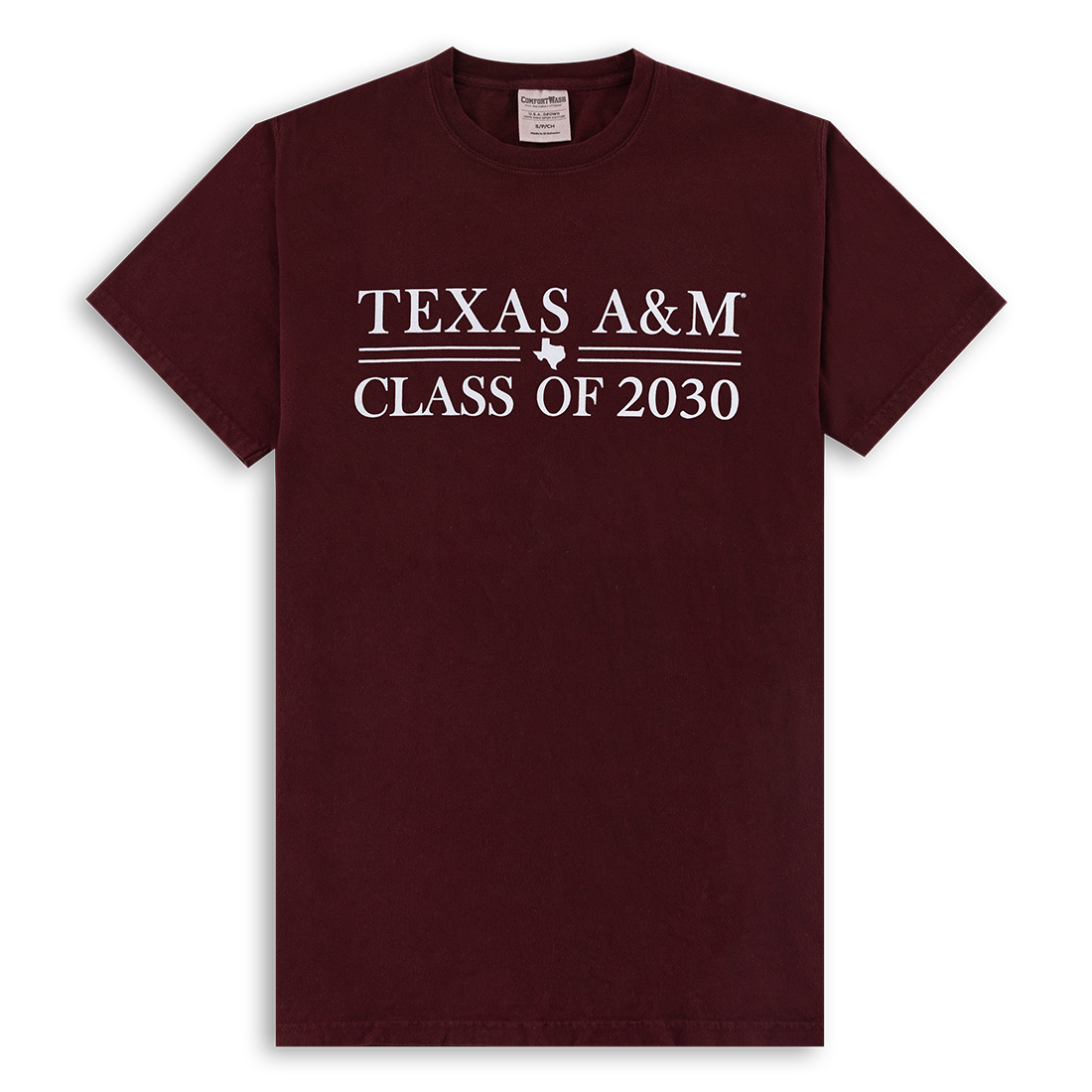 Texas A&M Comfort Wash Class of 2030 T-Shirt