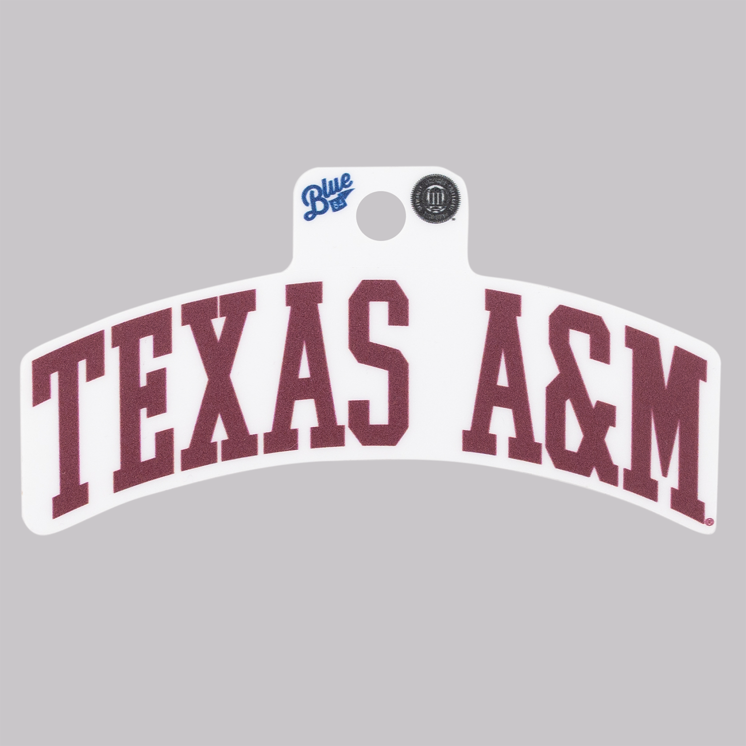 Curved College Sticker – Aggieland Outfitters