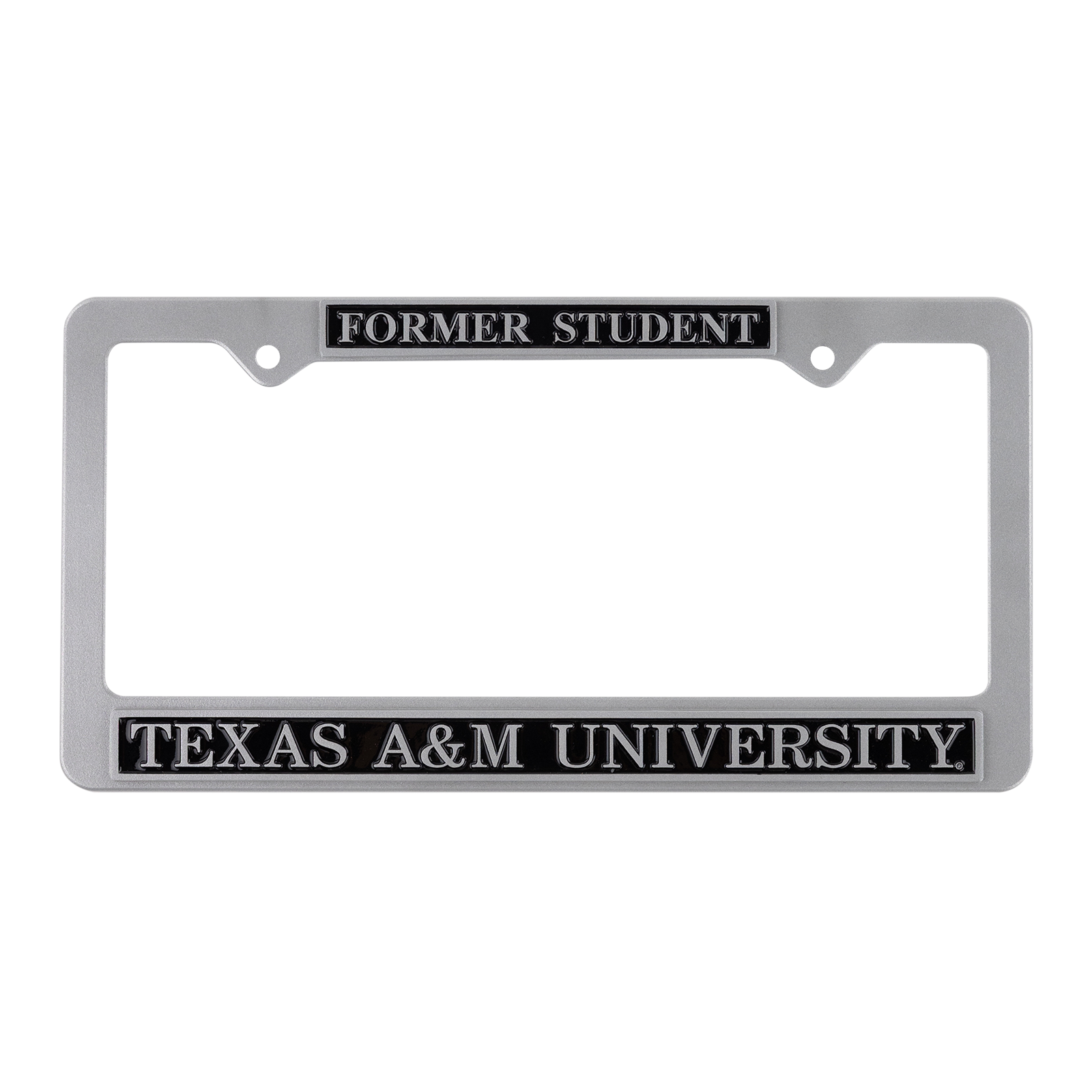 Former Student License Silver Plate Frame – Aggieland Outfitters