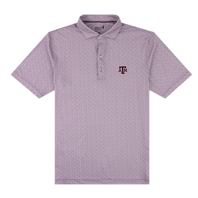 Texas A&M Johnnie-O Hinson Performance Polo