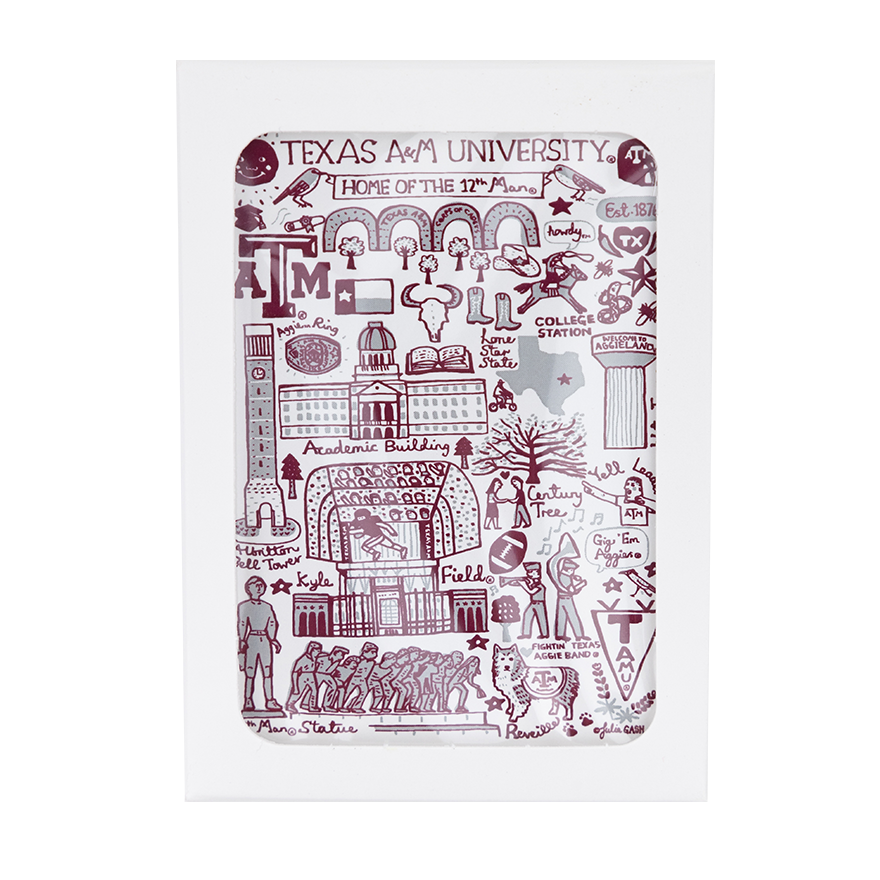 Texas A&M Julia Gash Playing Cards for Collectors