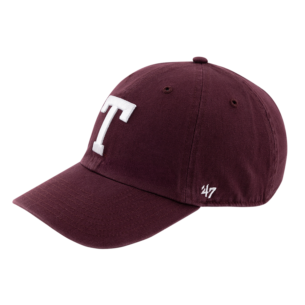 Texas A&M Maroon Block T Clean Up Hat