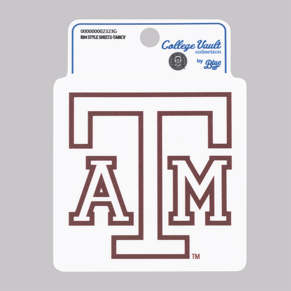 Texas A&M Vintage ATM Sticker