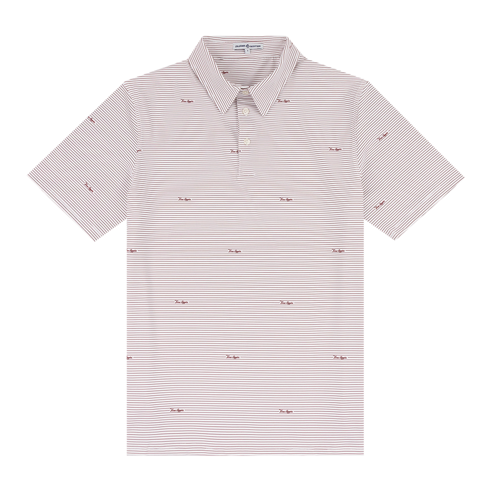 Texas Aggies Collegiate Outfitters Line Break Polo