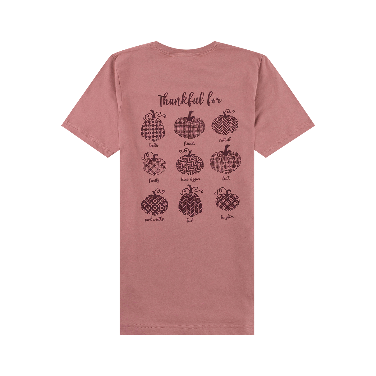 Thankful For the Texas Aggies Pumpkin T-Shirt