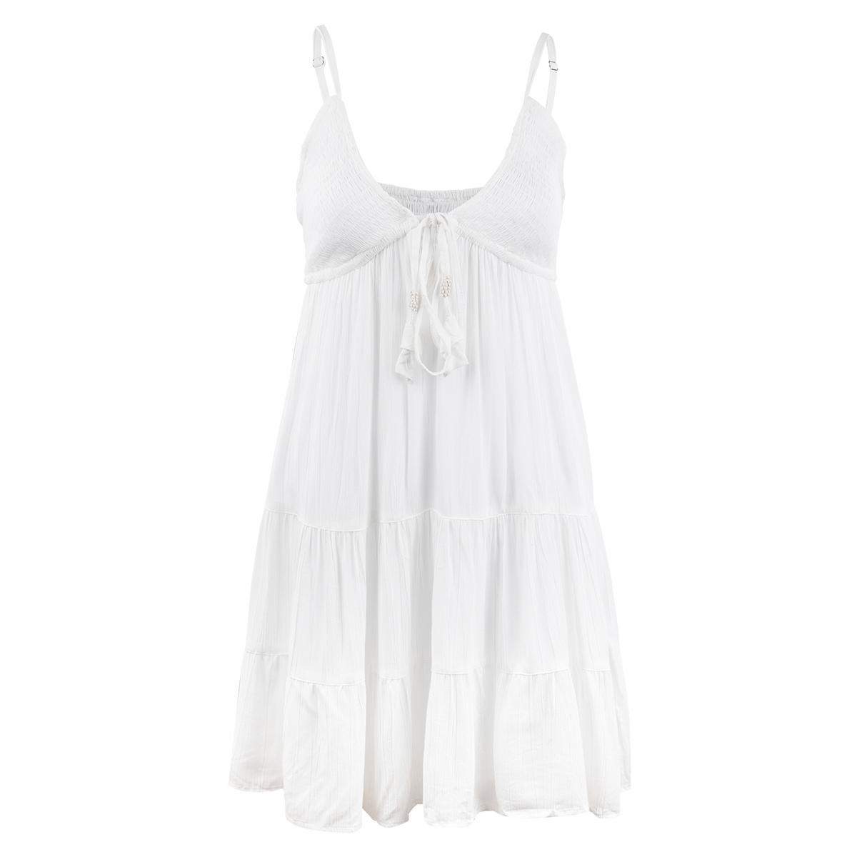 White Spaghetti Strap Sundress – Aggieland Outfitters