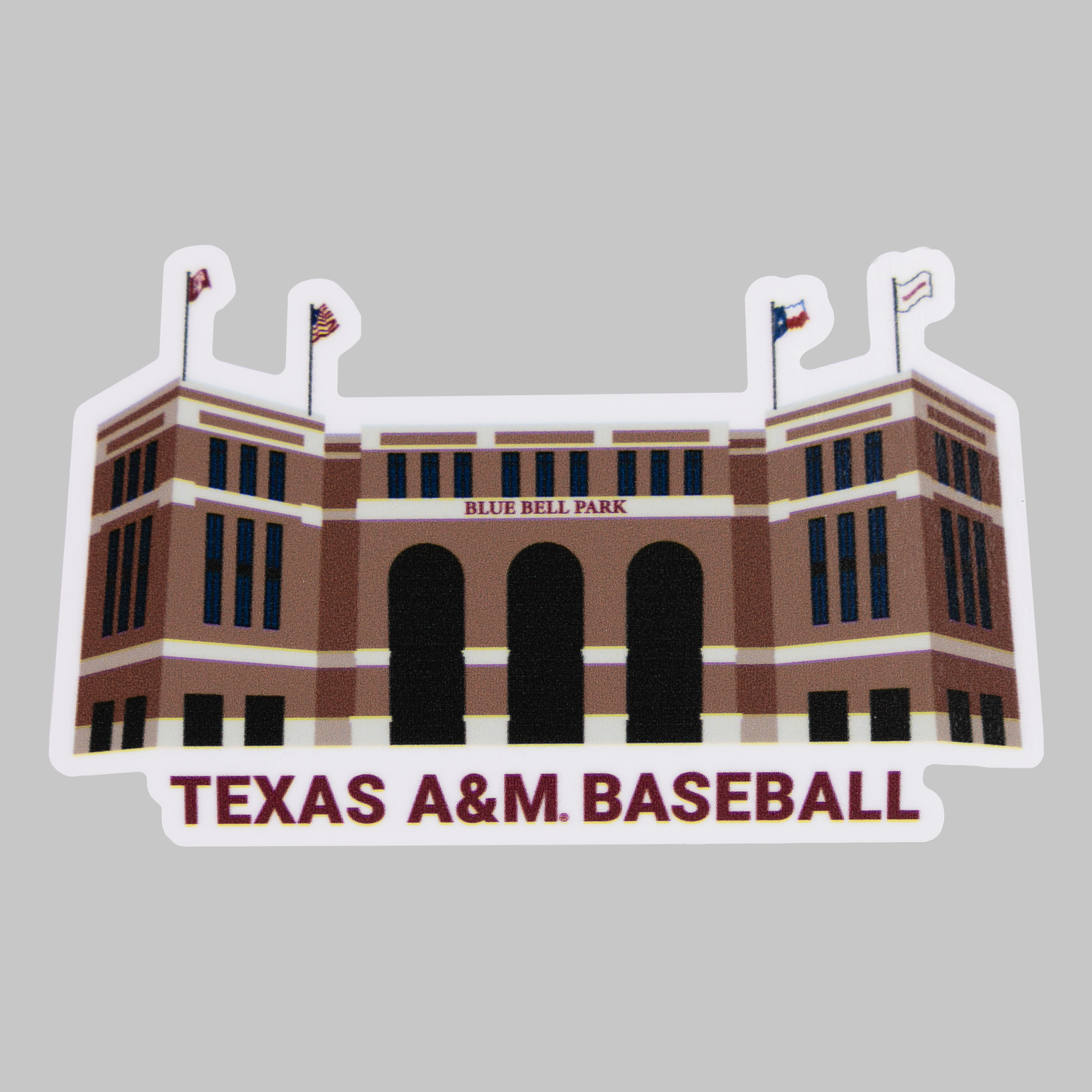 Blue Bell Park Dizzler Sticker – Aggieland Outfitters
