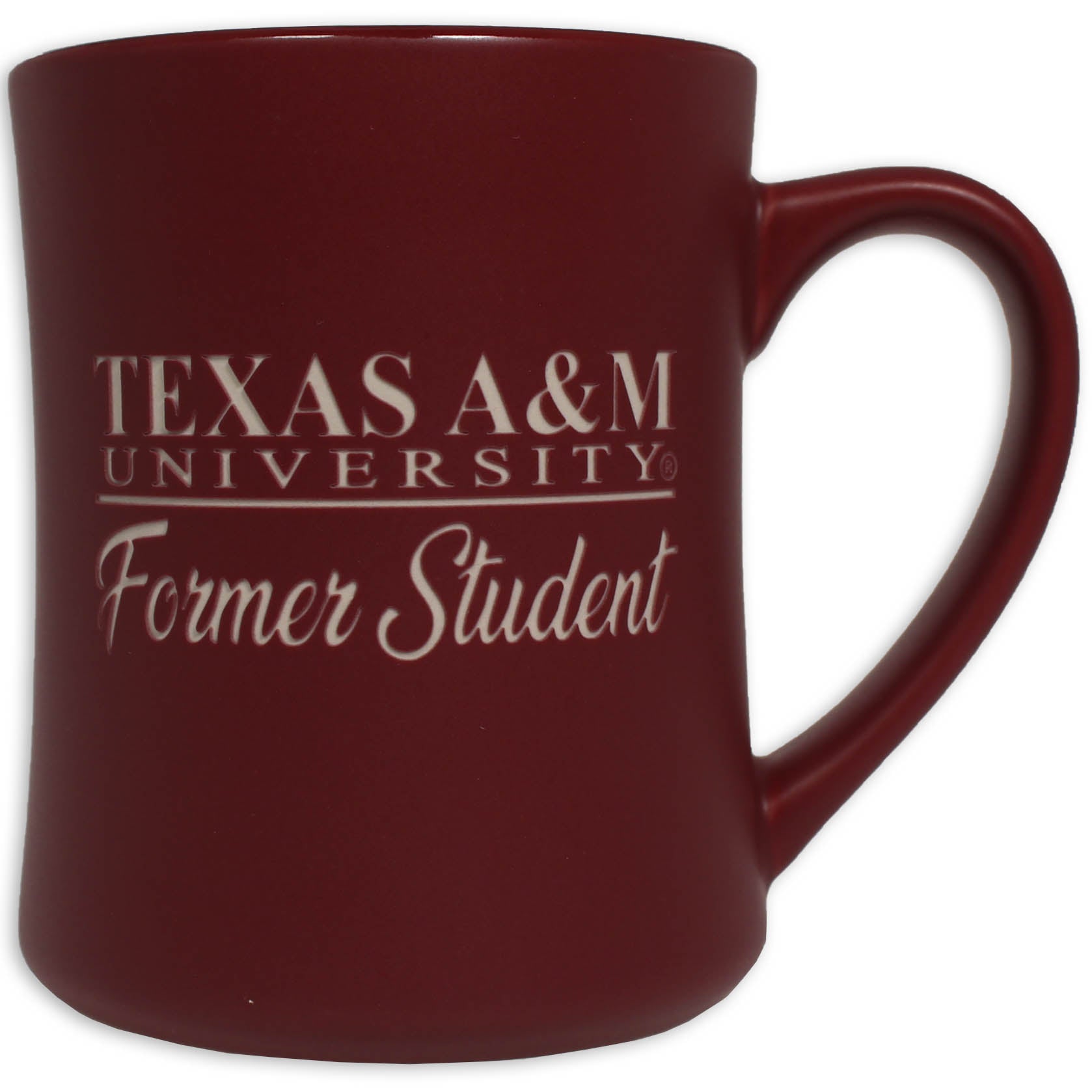 Texas A&M Former Student Matte Diner 14oz Mug