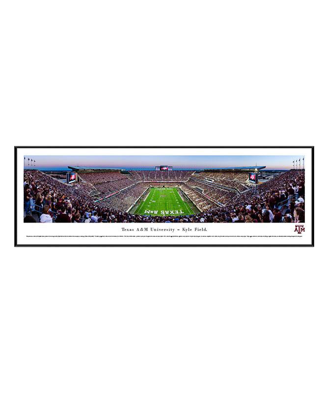 Kyle Field Panoramic Frame – Aggieland Outfitters