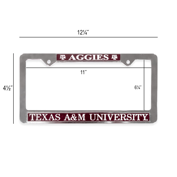 Texas A&M Aggies License Plate Frame
