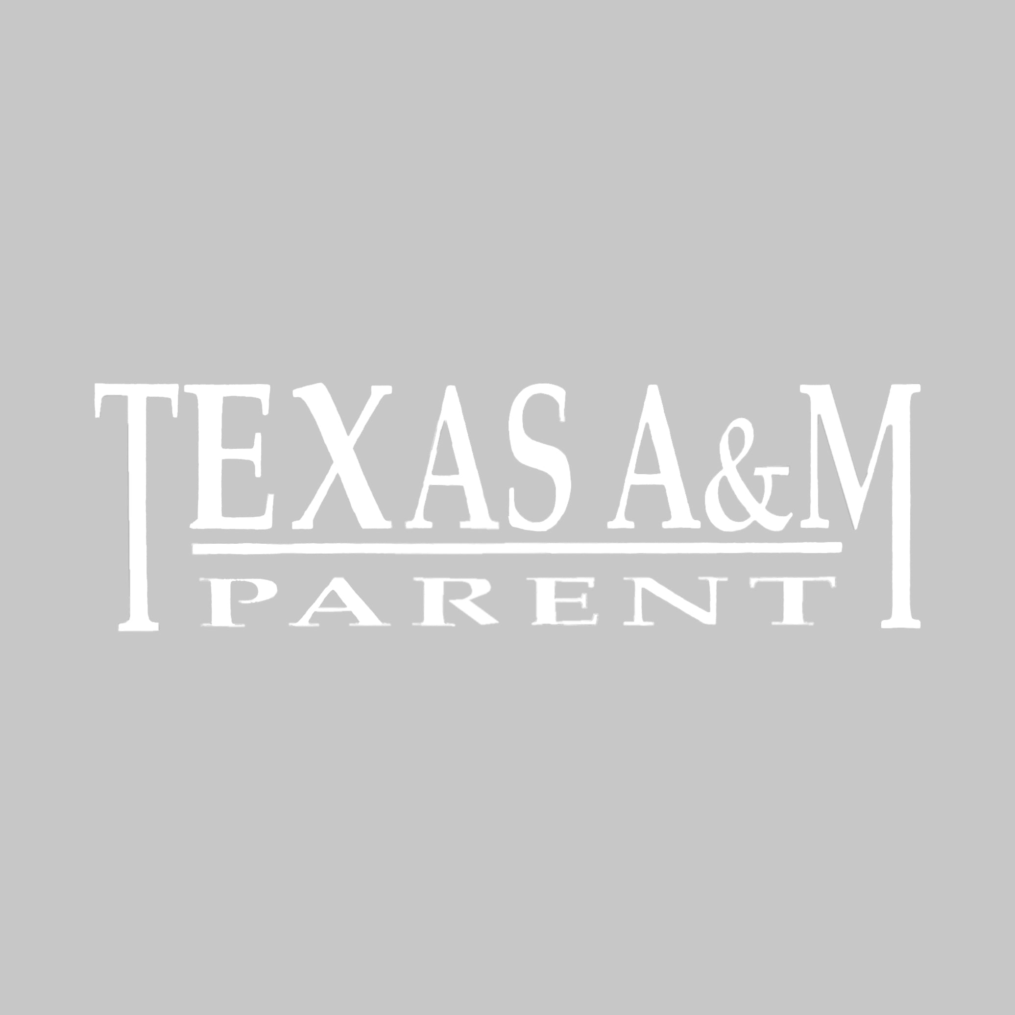 Texas A&M Aggie Parent Decal