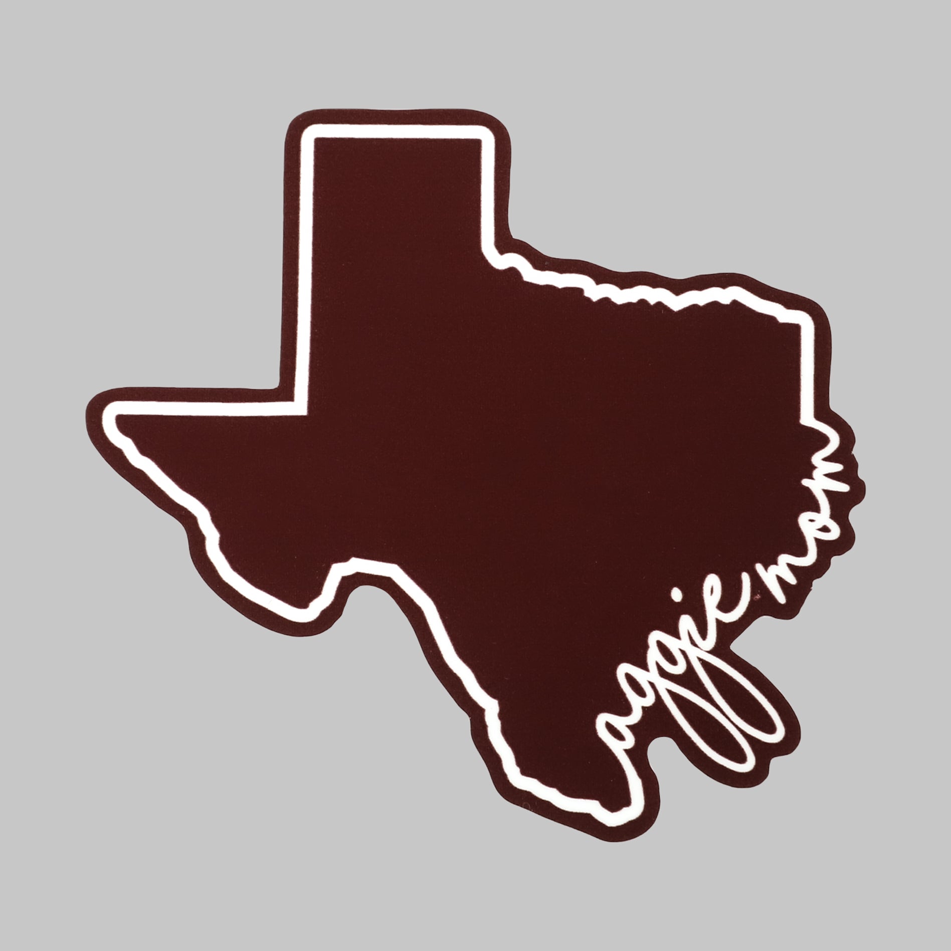 Aggie Mom Script Dizzler Sticker – Aggieland Outfitters