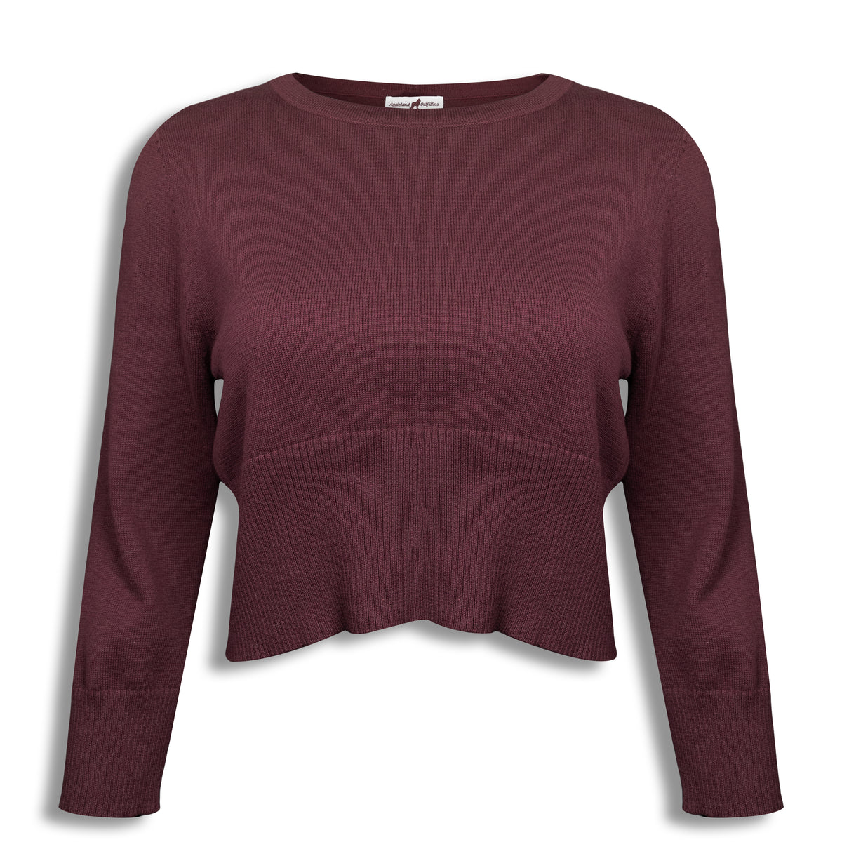 Maroon Milo Knit Crop Sweater – Aggieland Outfitters