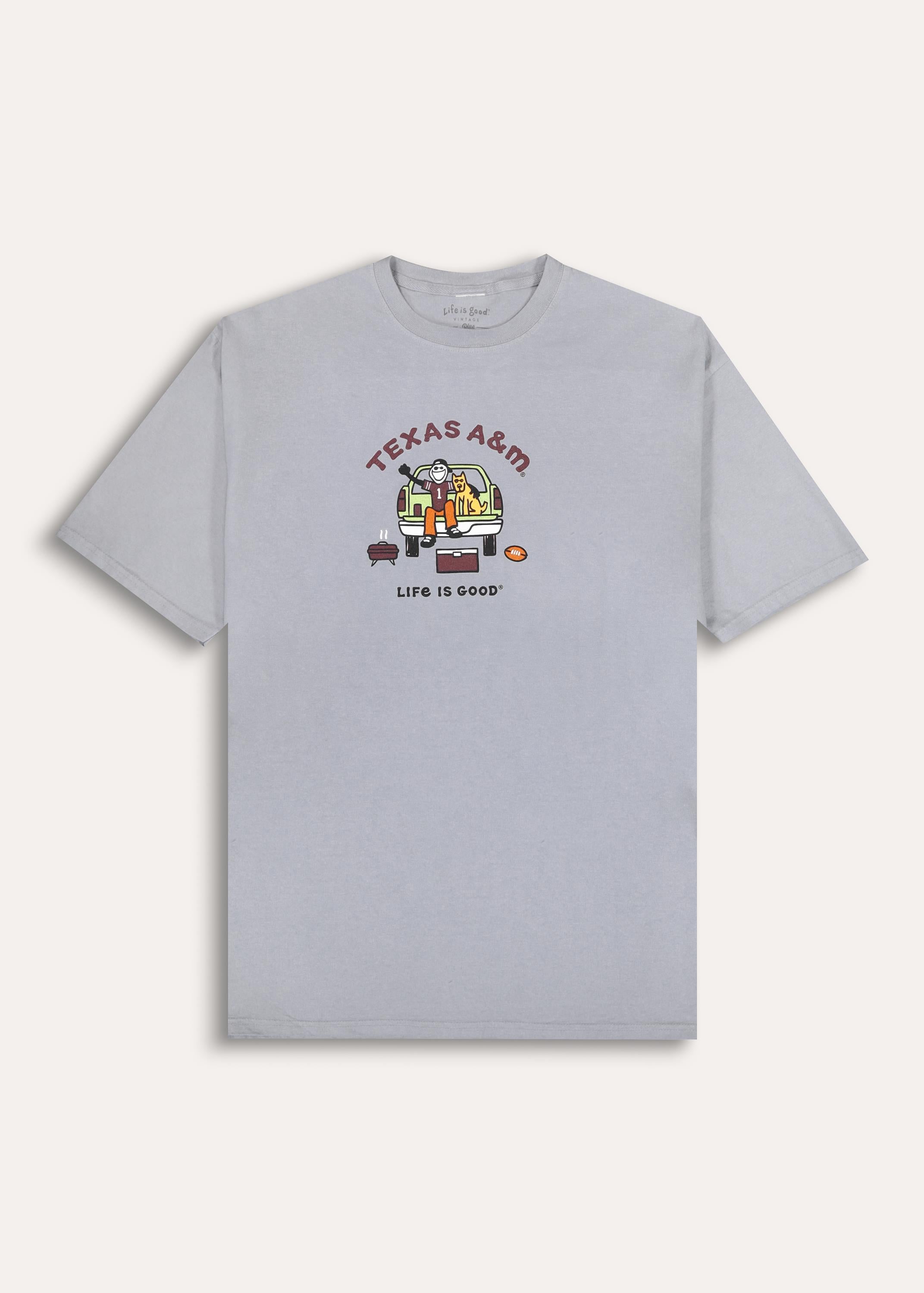 Jake Football Tailgate Grey T-Shirt – Aggieland Outfitters